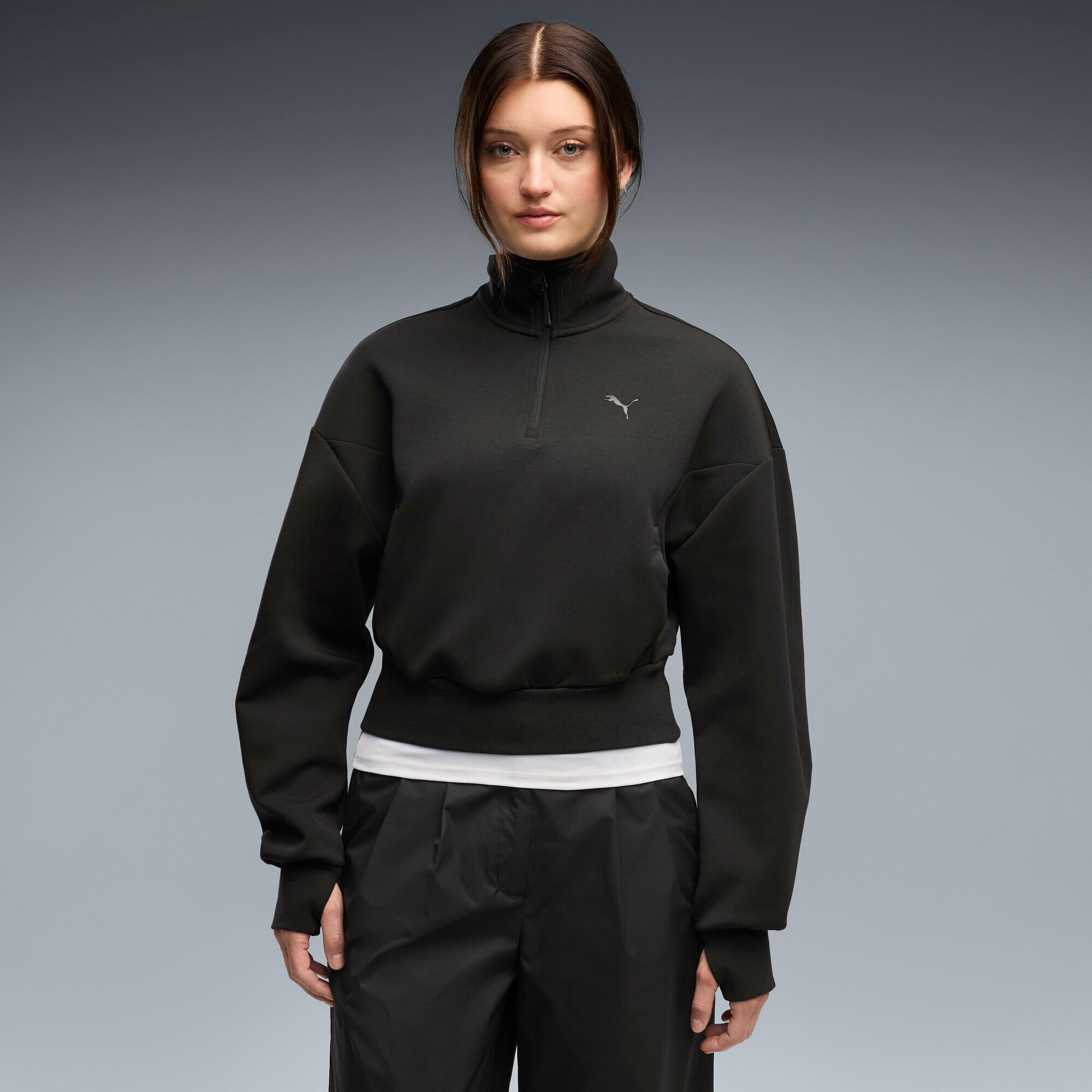 Свитшот PUMATECH SENSE Half-Zip Crew