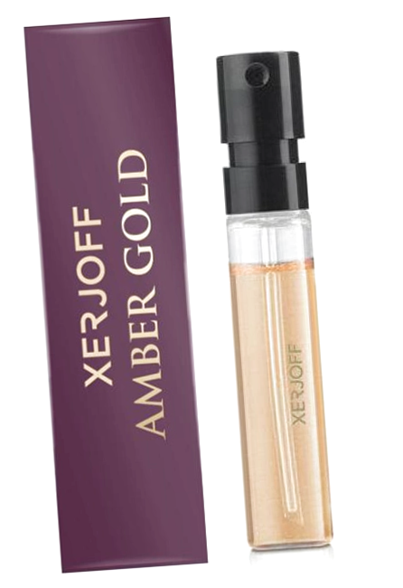 Ксерджофф Амбер Голд сэмпл 2 мл унисекс - Xerjoff Amber Gold миниатюра духов с золотой амброй
