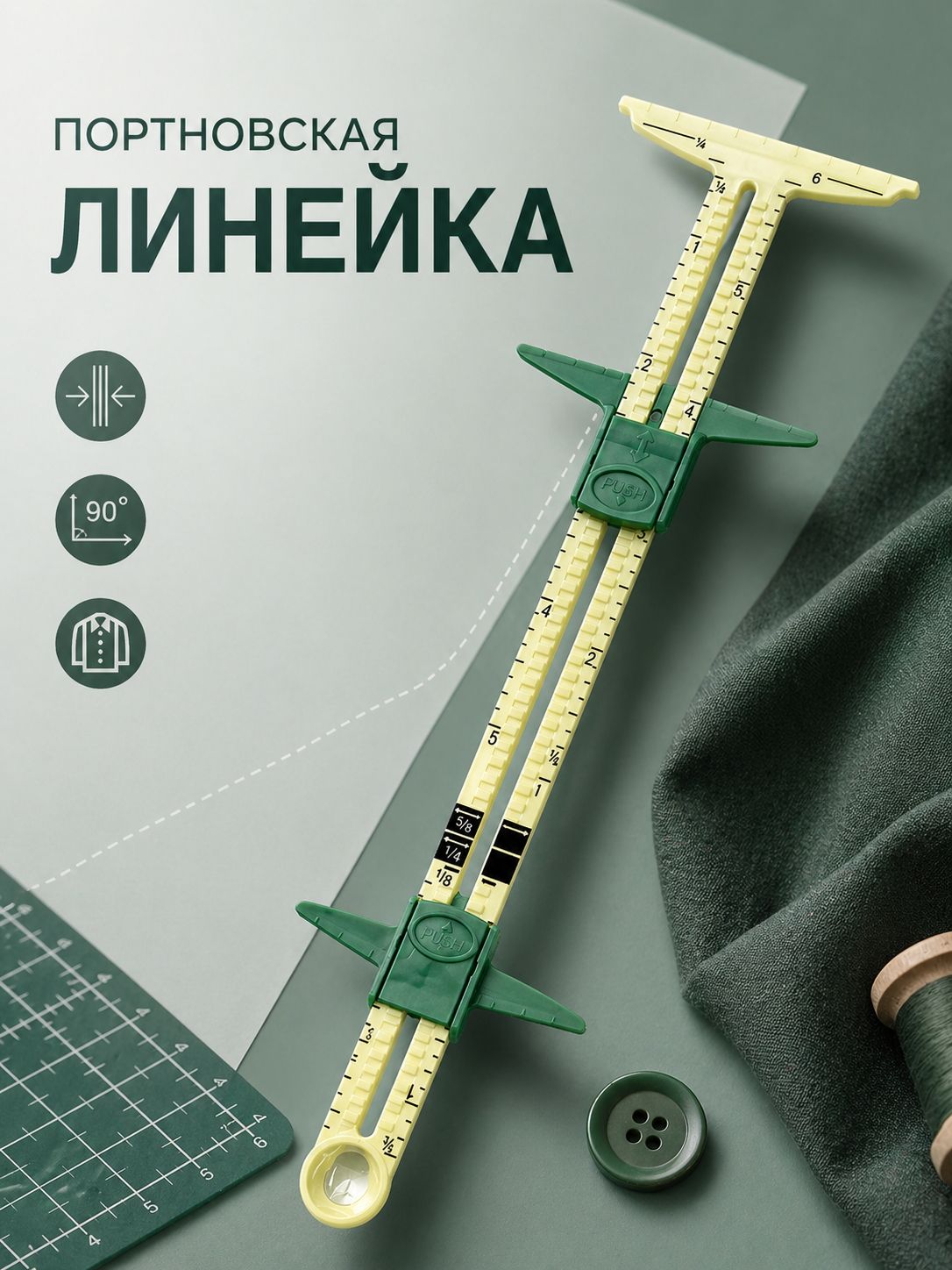 5 В 1 Многофункциональная Швейная Линейка, Измерительный Инструмент швейная линейка для выкройки измерительный инструмент для шитья