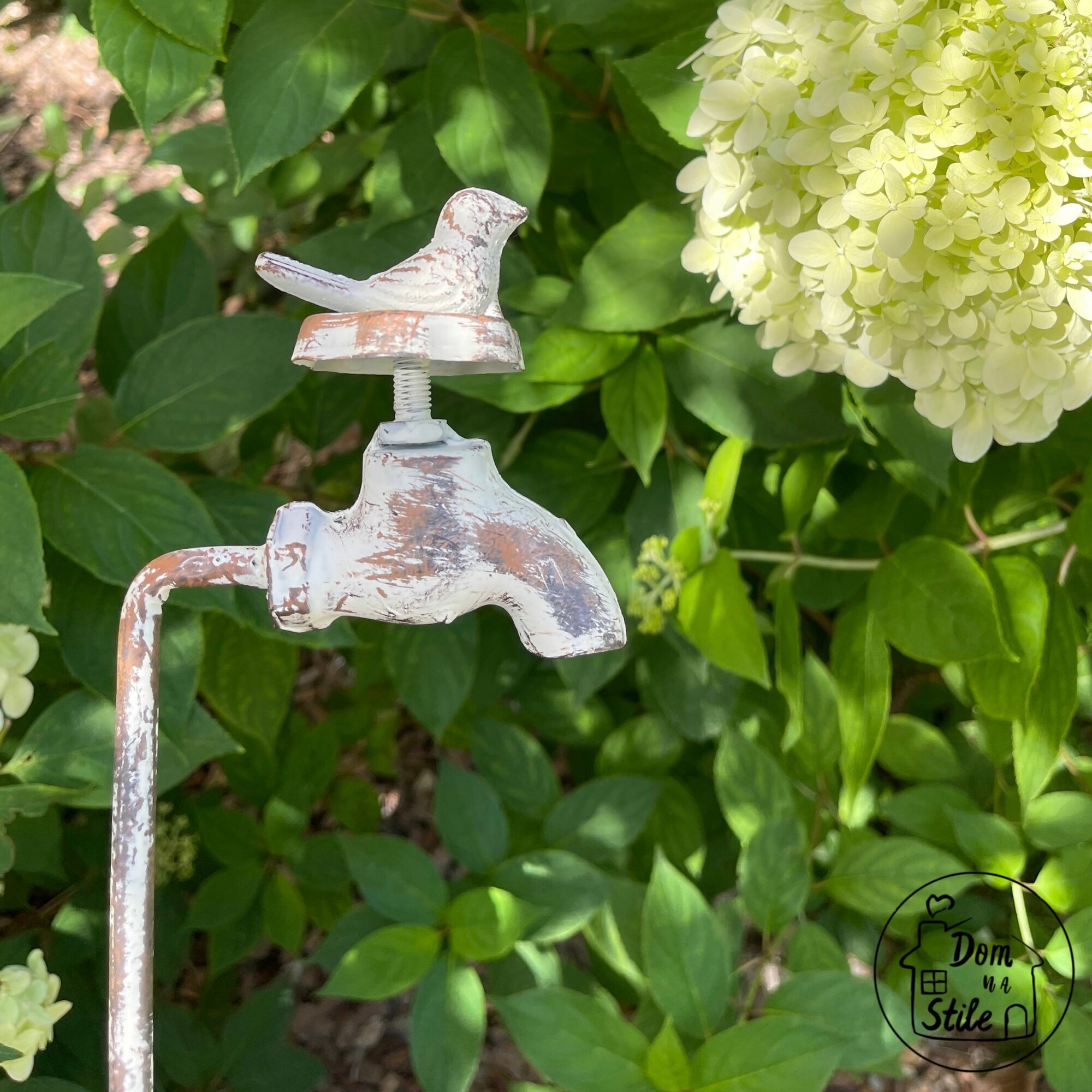 Штекер садовый декор ретро-кран, украшение декоративное сада огорода дачи