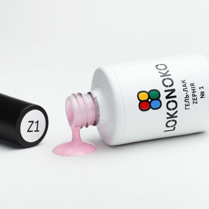 LOKONOKO, Гель-лак ZEPHIR №1