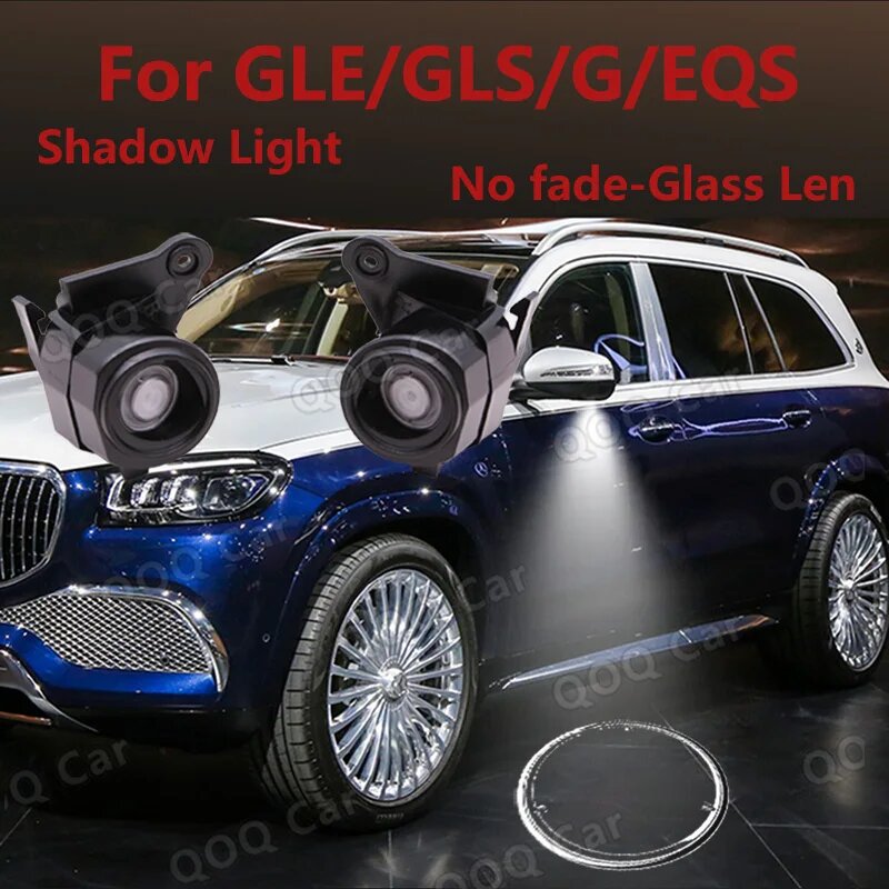 Светодиодный автомобильный светильник для зеркала заднего вида для 1 Original Logo, GLS (2020-2025)