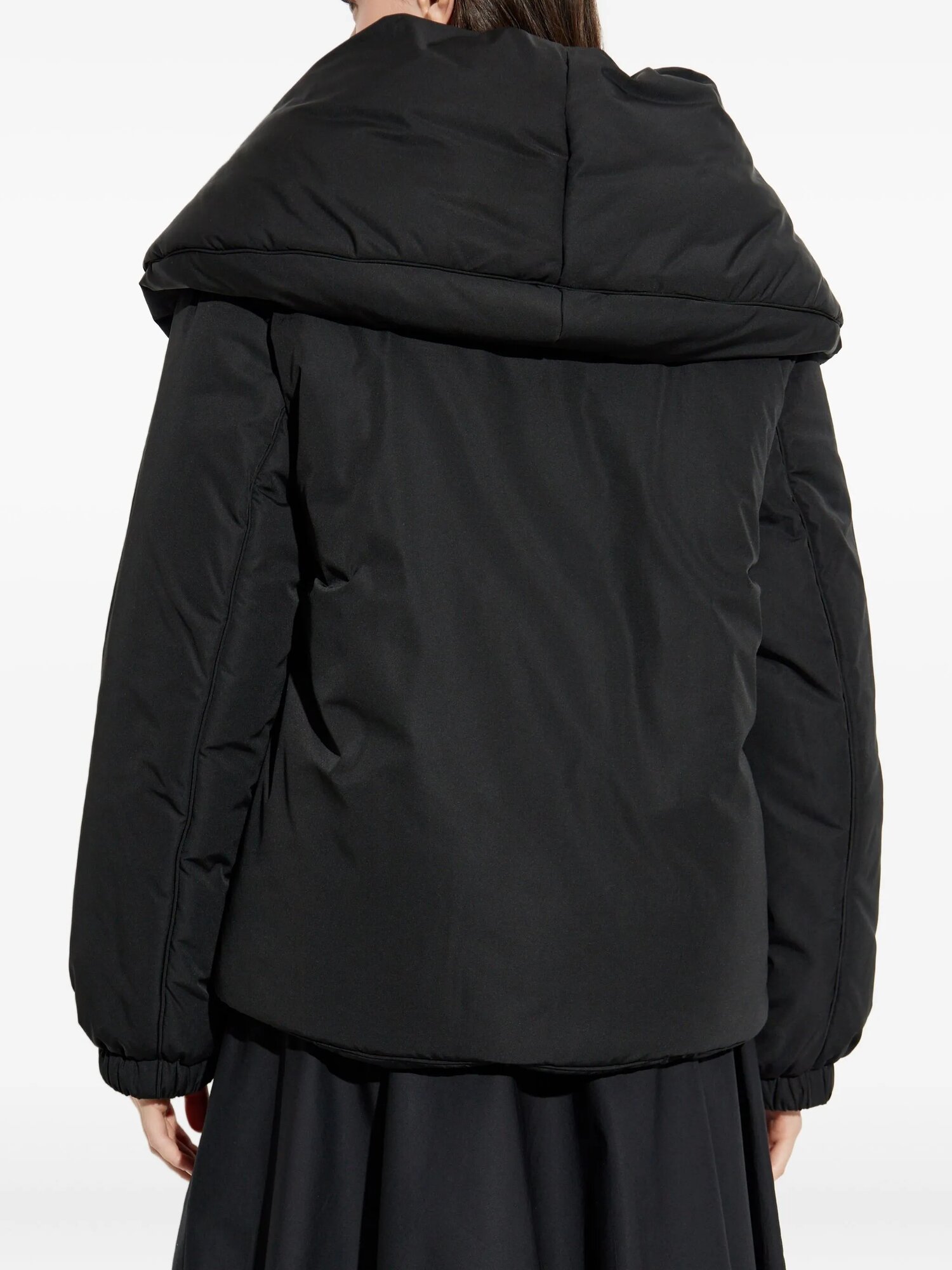 Куртка MOSCHINO Insulated puffer jacket, размер 40, black/black — фото 1