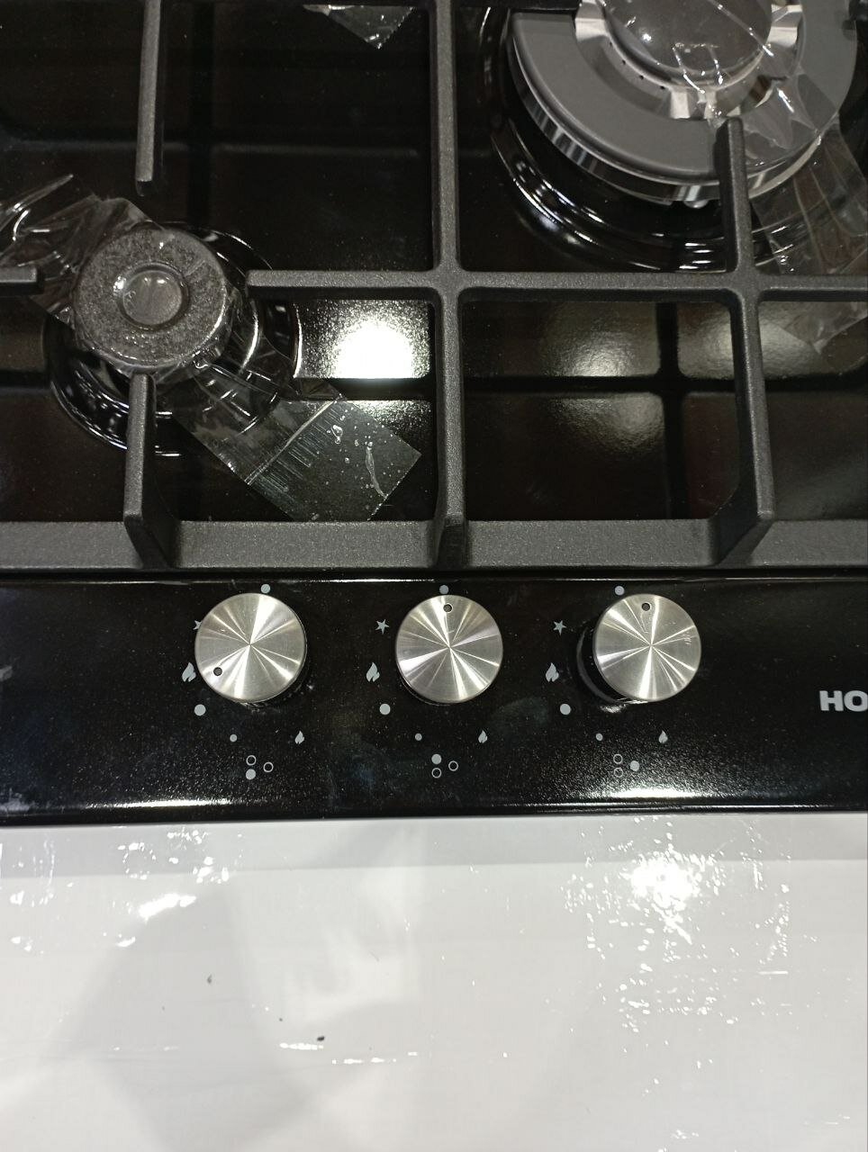 Газовая варочная панель HOMSair HGE433TGCBK