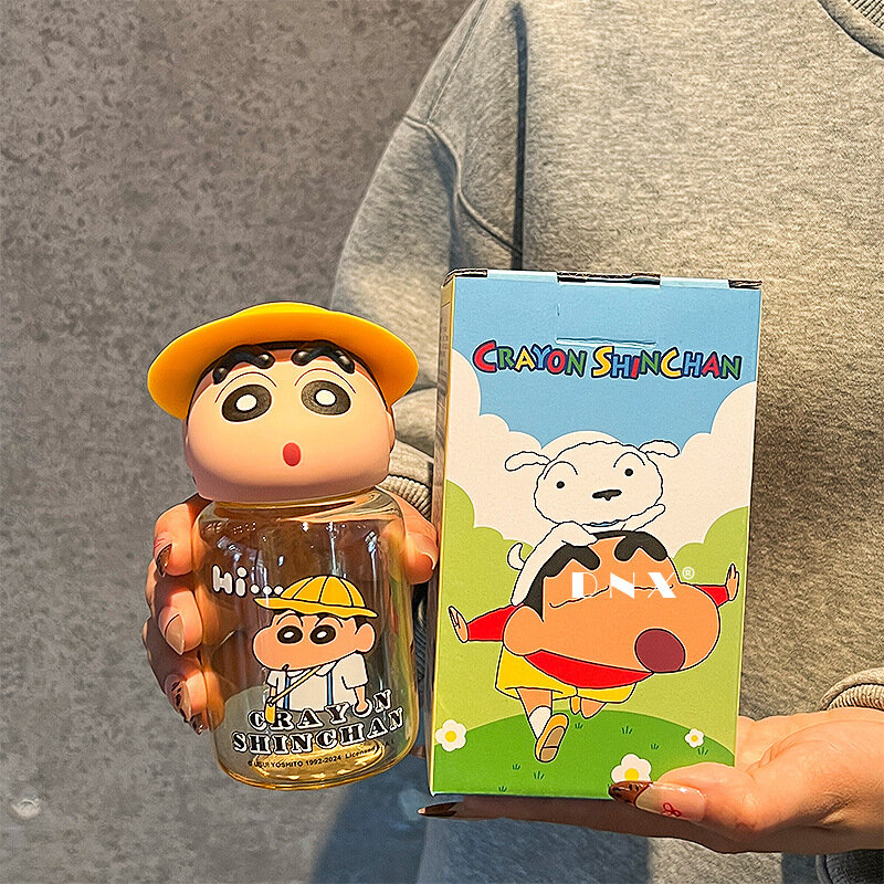 Crayon Shin-chan совместная чашка, новая тритановая чашка для воды, удобная мини-чашка, устойчивая к высоким температурам, симпатичная портативная маленькая чашка