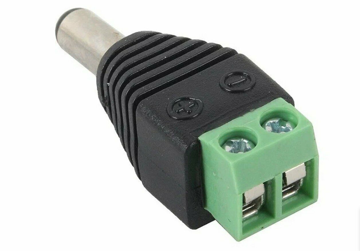 Разъем питания Sarmatt SR-JDC-PV штекер с клеммной колодкой под винт