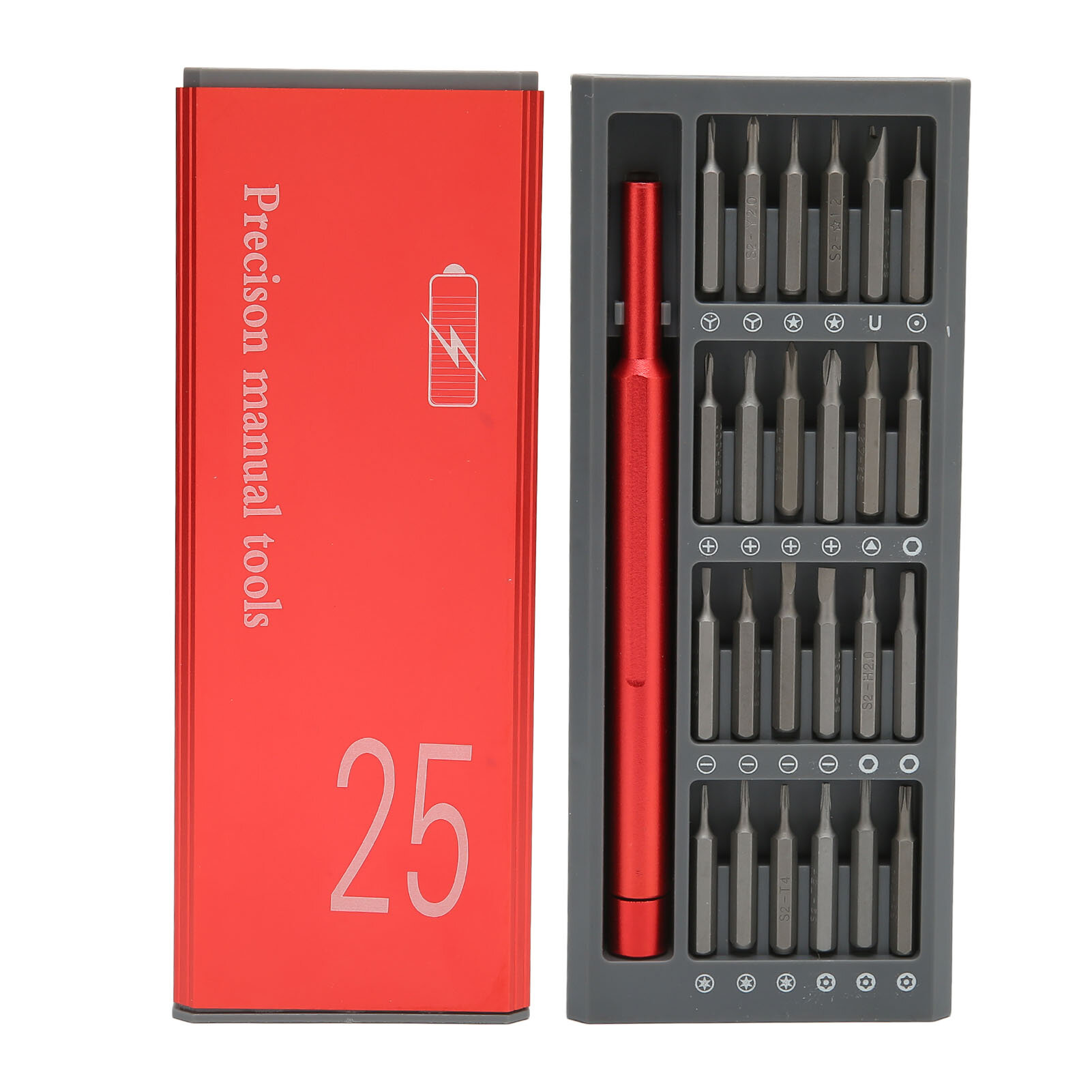 Набор отверток 25 в 1 Металлический Портативный Карманный Набор Инструментов для Ремонта И Демонтажа Совместим со Смартфонами Планшетами Ноутбуками