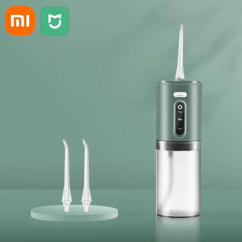 Xiaomi Mijia Портативный ирригатор для полости рта Green - Dual Nozzle
