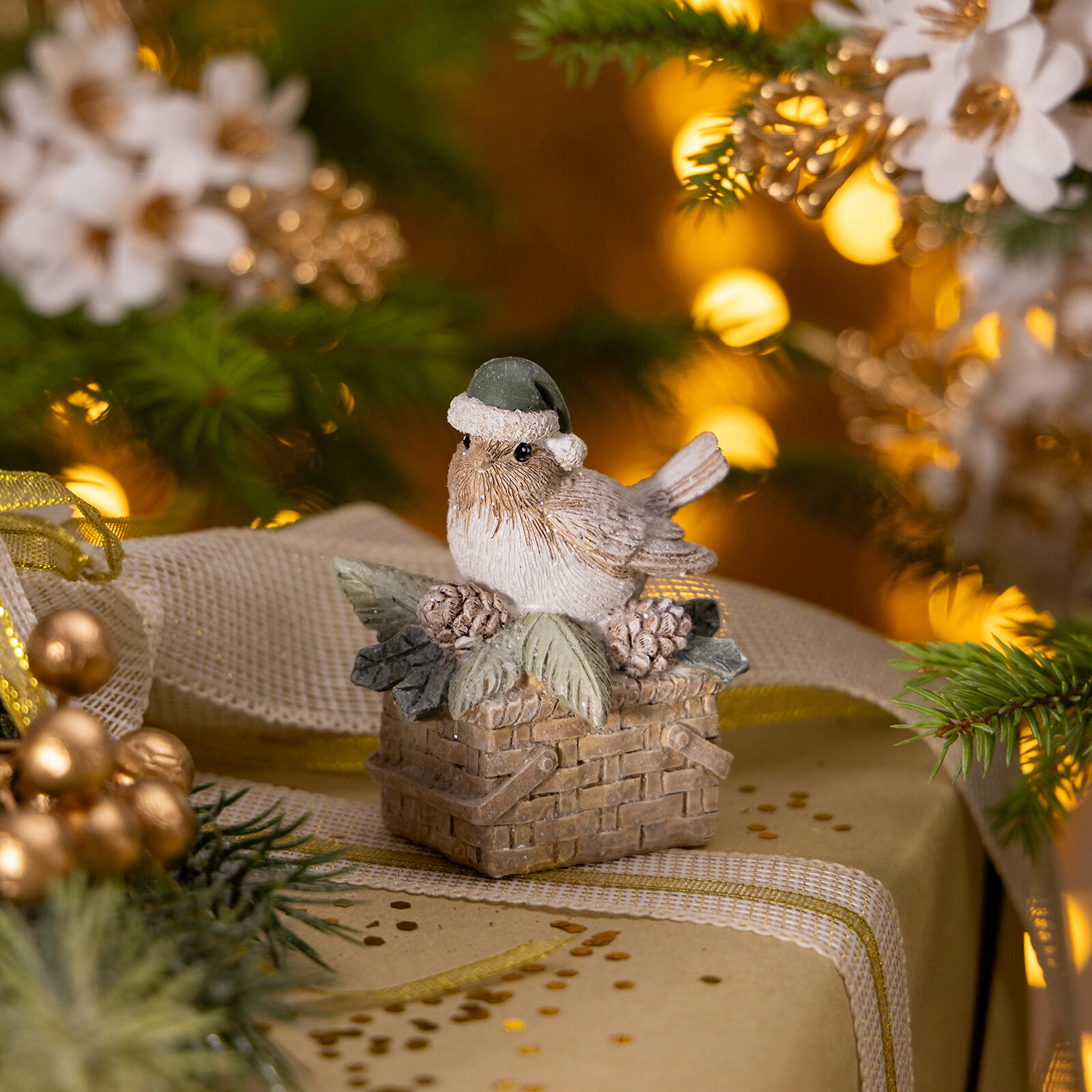 Статуэтка птичка 7х5х8 см KSG-162-1313