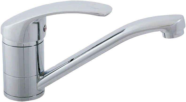 Смеситель для раковины Rav Slezak Mississippi MS015.5ECO хром, глянцевый, кран для ванной в раковину, из латуни, рычажный, с поворотным изливом, с керамическим картриджем