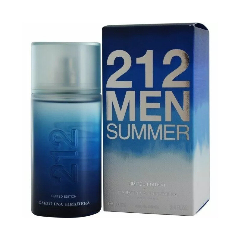 Туалетная вода Carolina Herrera 212 Men Summer 100 мл мужская / Каролина Эррера 212 Мен Саммер