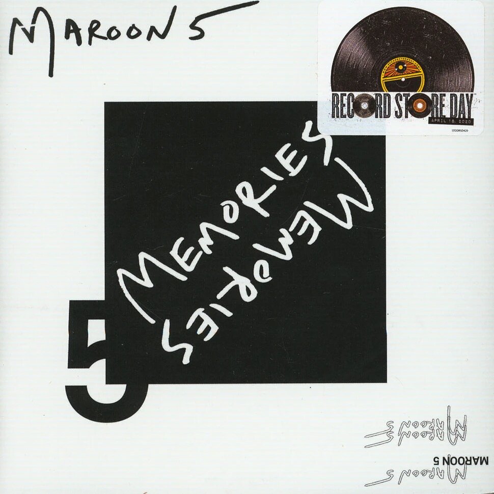 Виниловая пластинка Maroon 5 Memories