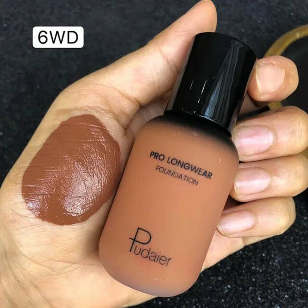 40 мл жидкая тональная основа для лица, водостойкая основа под макияж, осветляющая, отбеливающая, маскирующая темные круги, матирующая основа, косметическая