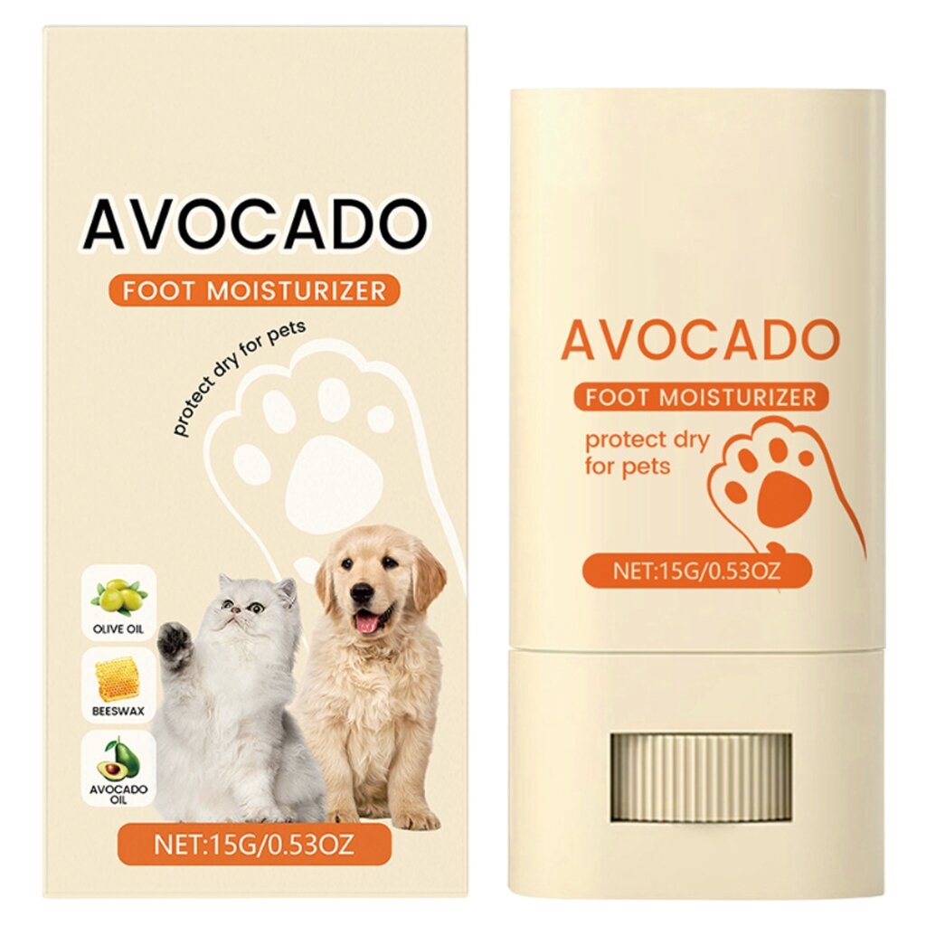 Увлажняющий крем для собачьих лап, домашний крем для лап, бальзам для носа собаки для повседневного использования