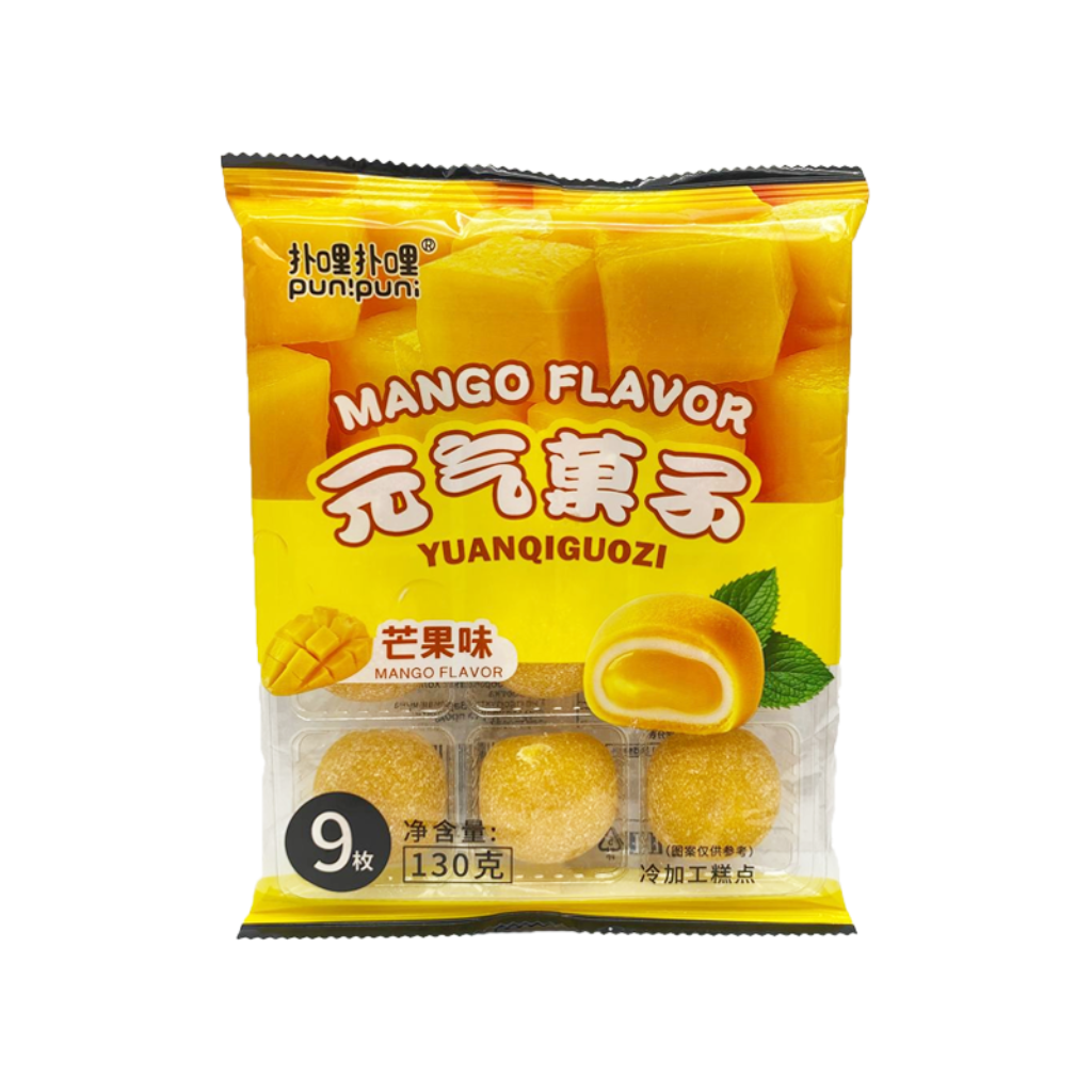 Моти Yuangiauozi с сочной начинкой из спелого манго 130 г, Китай