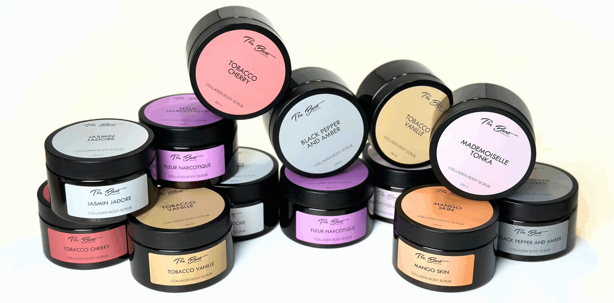 Коллагеновый гелевый скраб для тела The Bunt (selective) Tabacco Vanille 250 мл