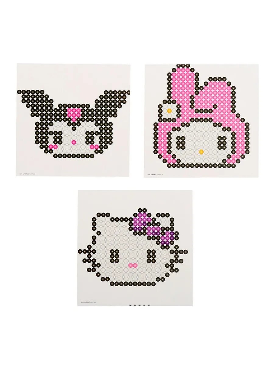 Объемные мозаичные фигурки для творчества