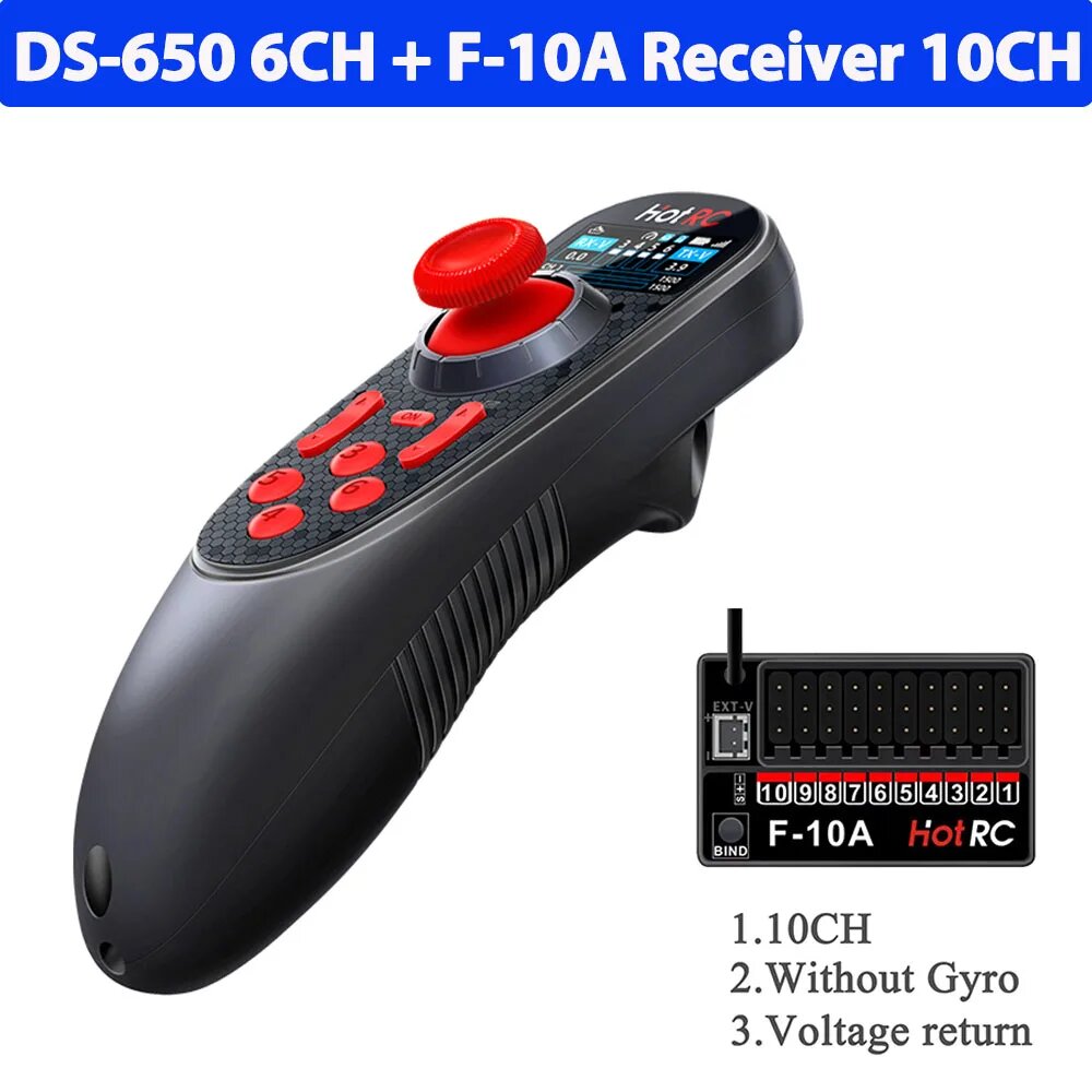Радиосистема HotRC DS-650 6CH DS650 with F-010A