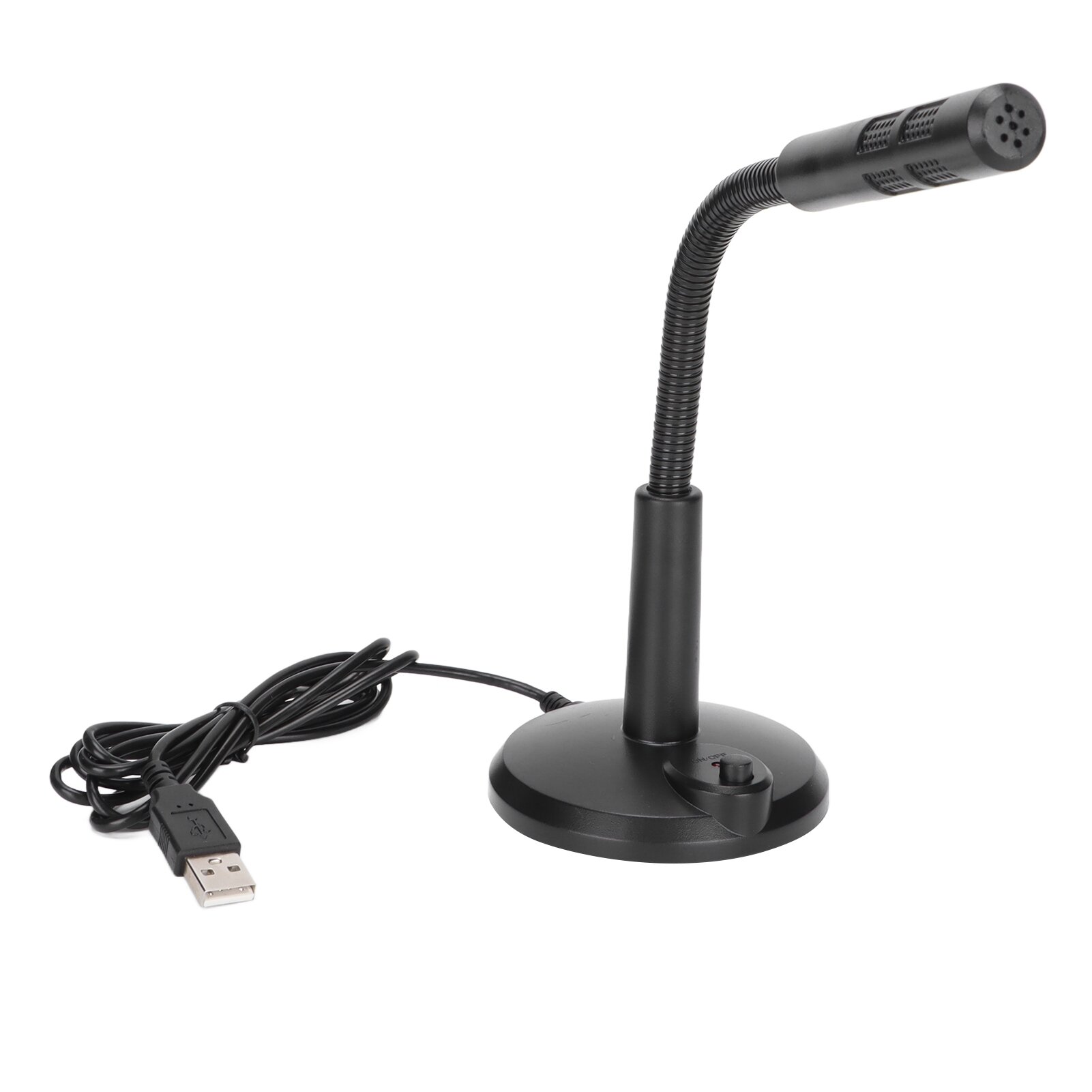 USB-микрофон для настольных компьютеров, ПК и ноутбуков, подключаемый по принципу Plug and Play, всенаправленный.