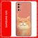 Чехол на Samsung Galaxy S20 / Самсунг Гэлакси S20 с принтом "Довольный рыжий кот...