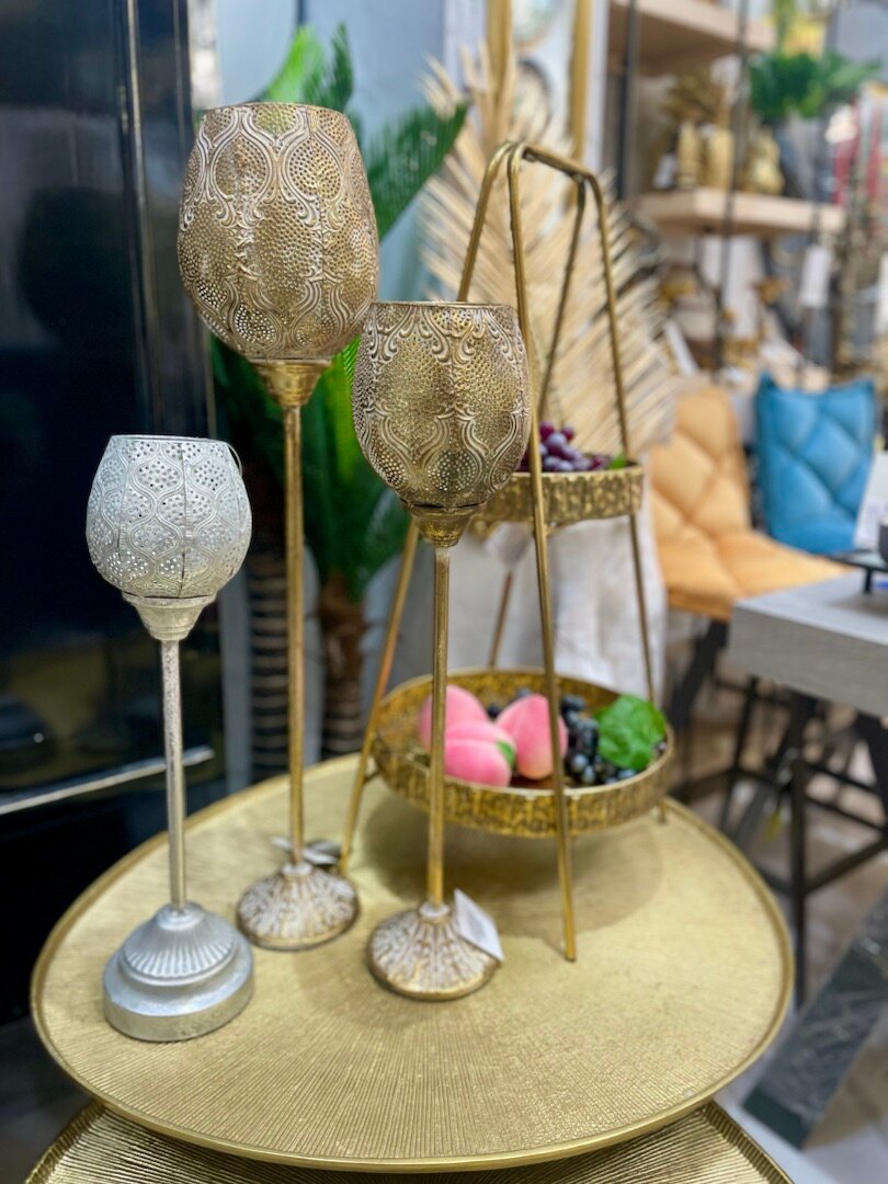 Подсвечник Casaentera CE08-589-243 бронза 150х150х580h