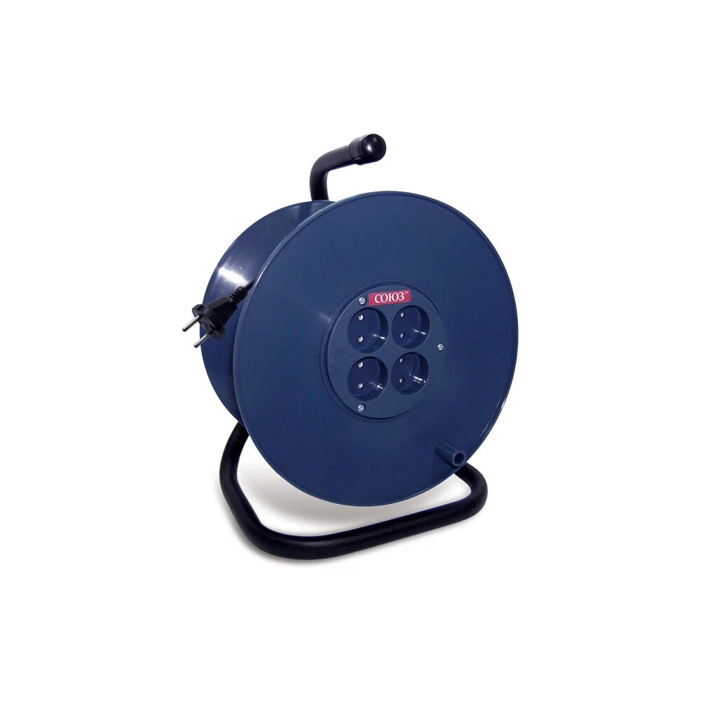 Союз Удлинитель ТМ сил. на катушке с 4 гн. 2200 Вт 20м 481S-3202