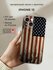 Силиконовый чехол на Apple iPhone 15 / Айфон 15 с принтом "США"