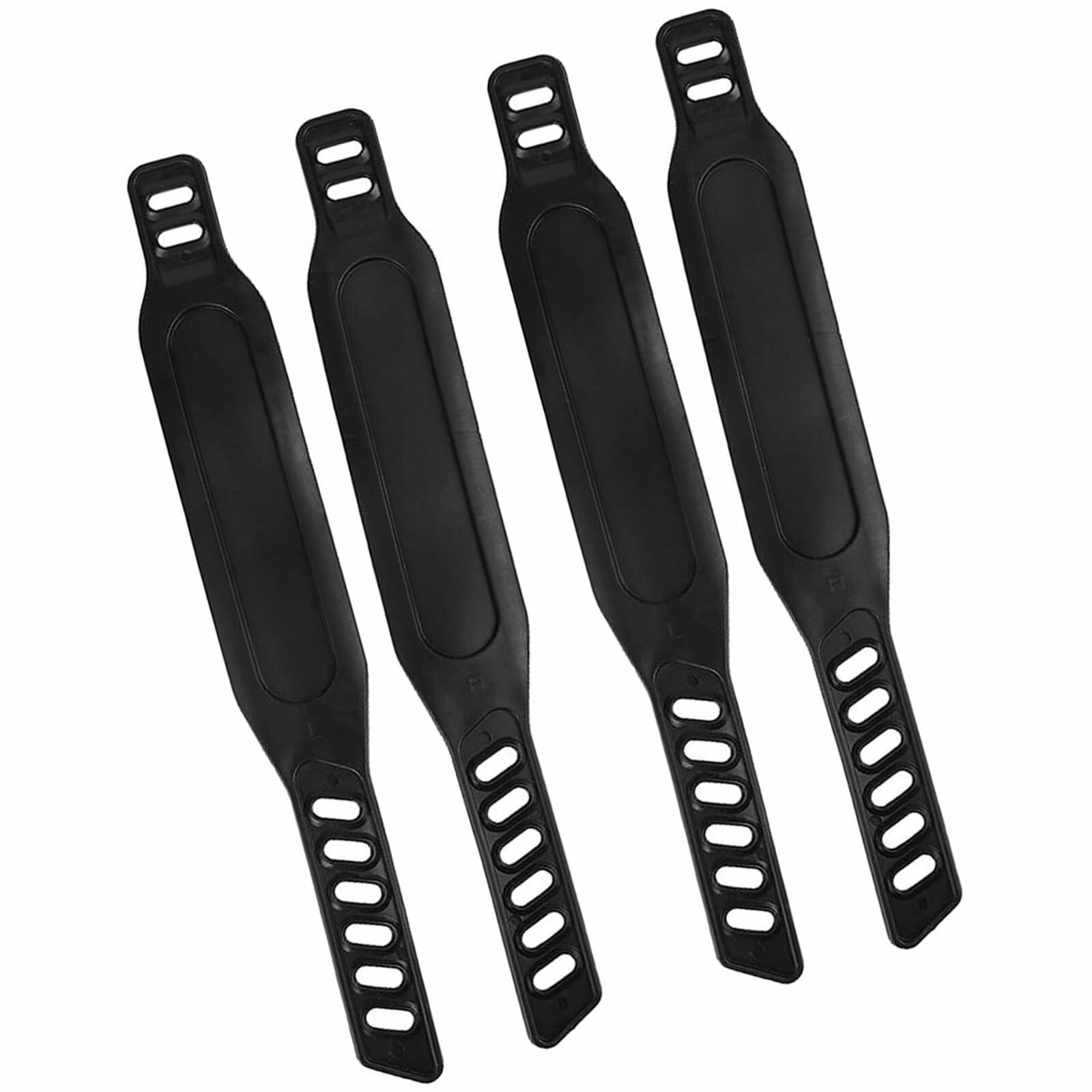 4pcs Universals Bicycles регулируемые ремешки для педали