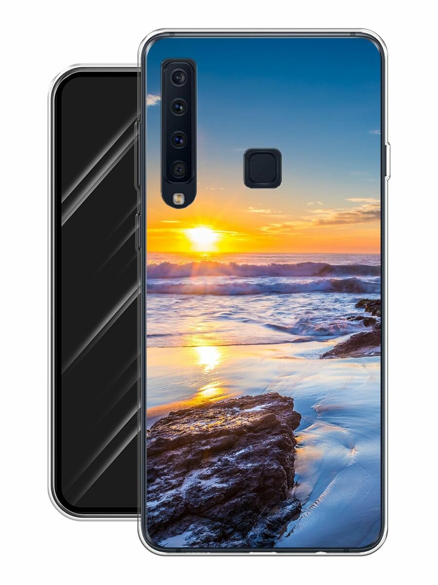 Чехол на Samsung Galaxy A9 2018 / Самсунг Галакси А9 2018 с принтом "Восход 6" — фото 1