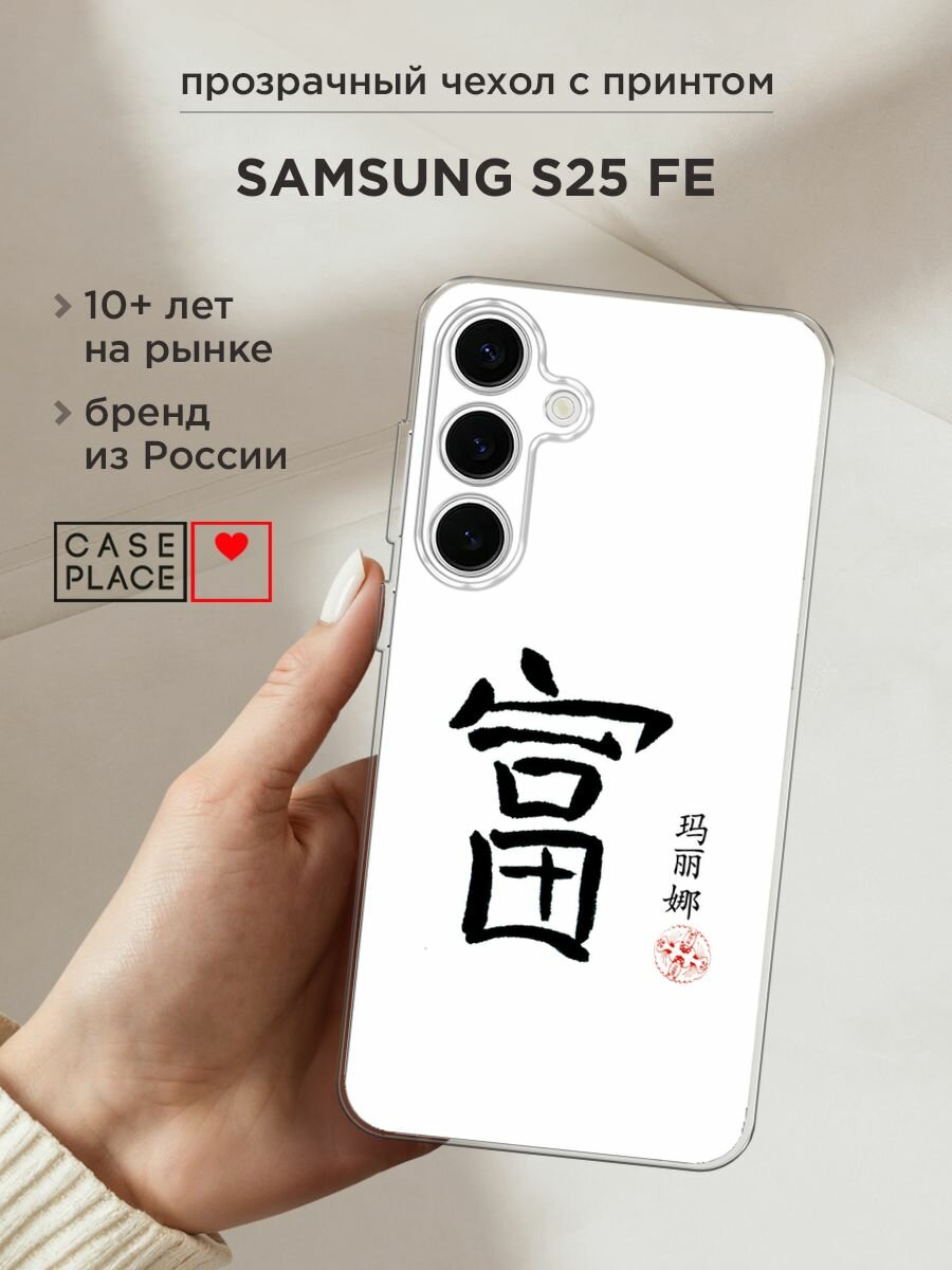 Чехол на Samsung Galaxy S25 FE / Самсунг S25 Фе с принтом "Богатство 1"
