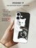 Чехол на Apple iPhone 17 / Айфон 17 с принтом "Коты Инь-Янь"
