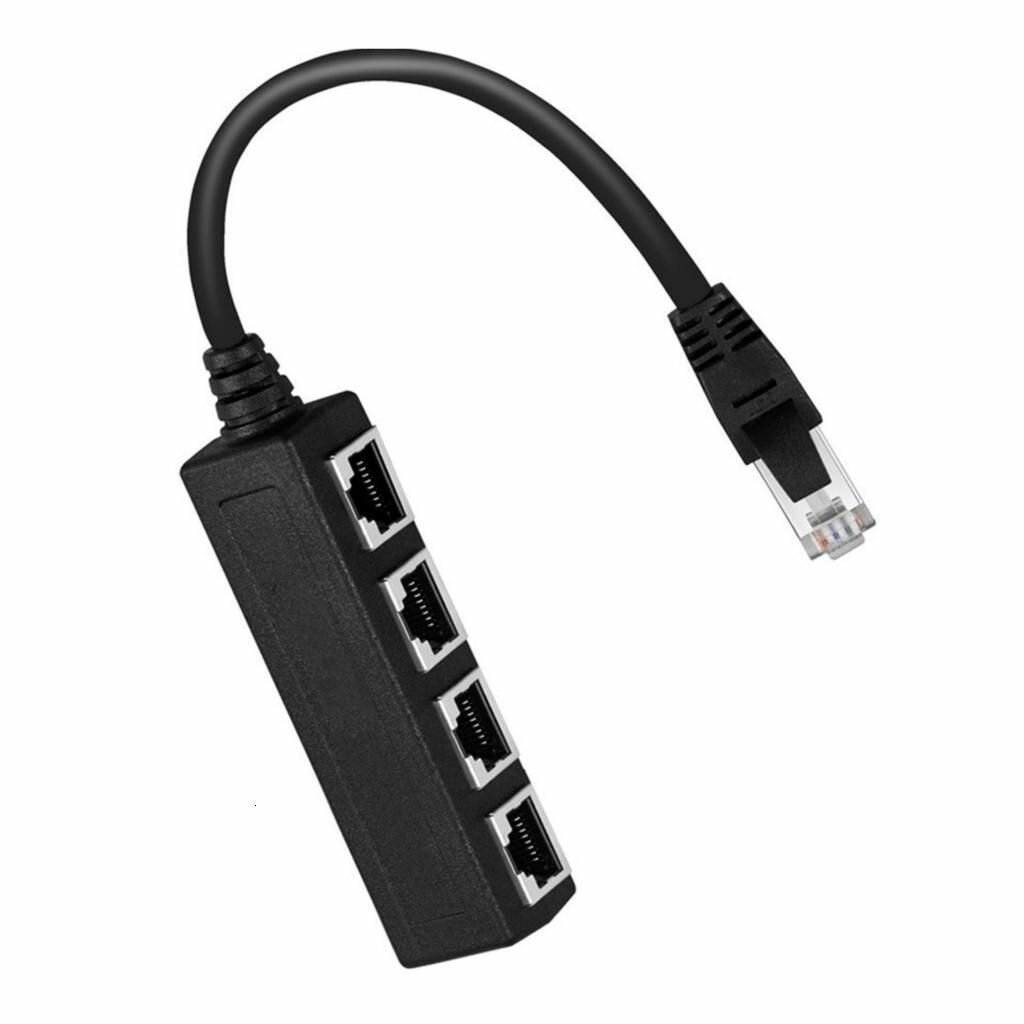 RJ45 Ethernet удлинитель 1 на 4