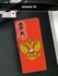 Чехол на Honor 70 / Хонор 70 с принтом "Герб России полотно"