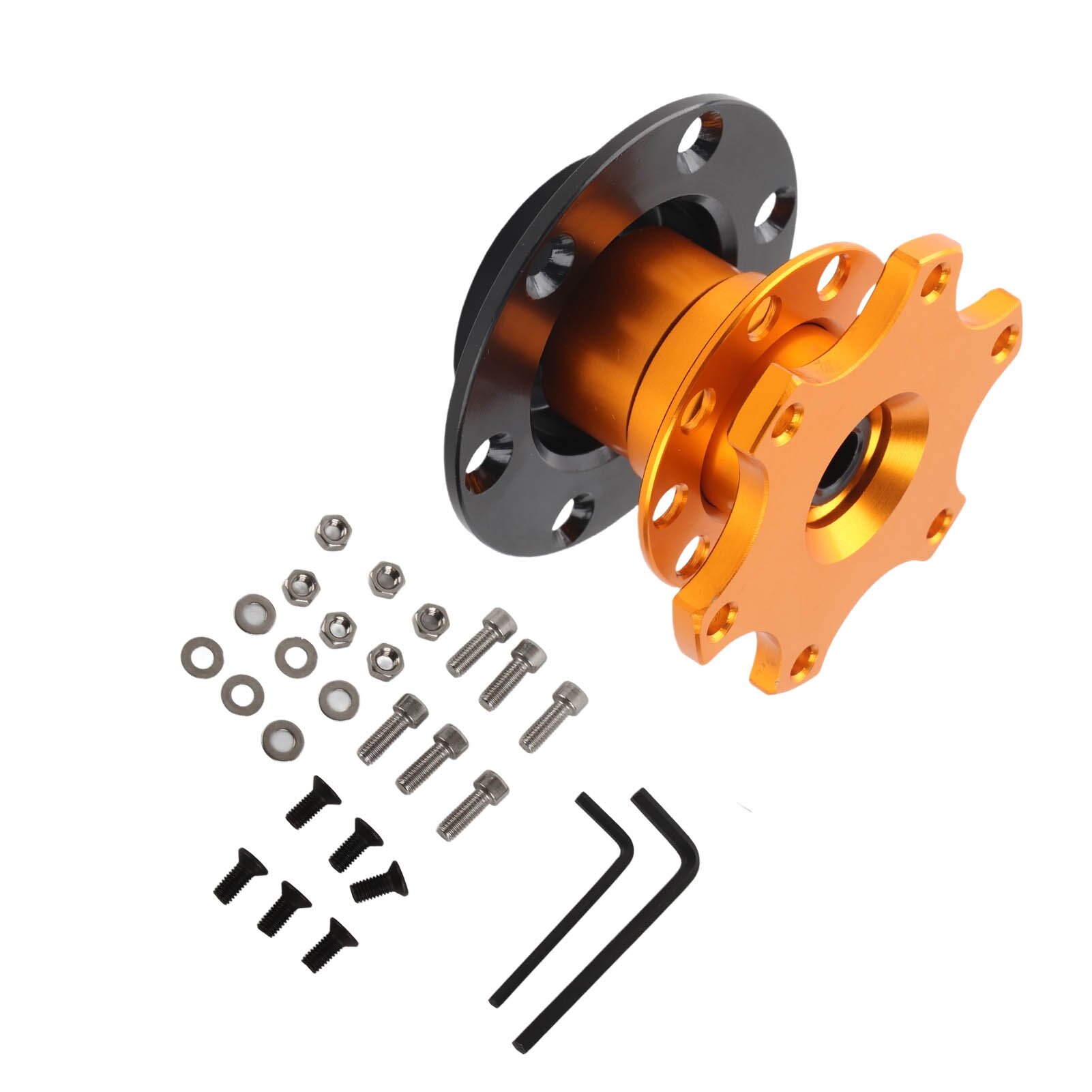 Комплект переходников Ступицы рулевого колеса, Быстроразъемный, Высотой 2,6 дюйма и Диаметром 3,15 дюйма В комплекте для автомобиля