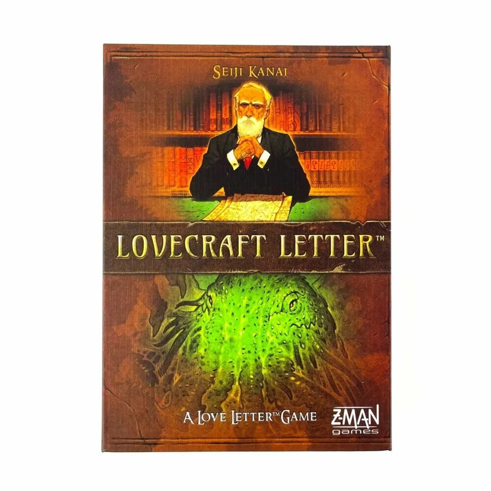 Настольная Карточная Игра Настольная Lovecraft Letter Игра (Карточная) Новая Версия Игры