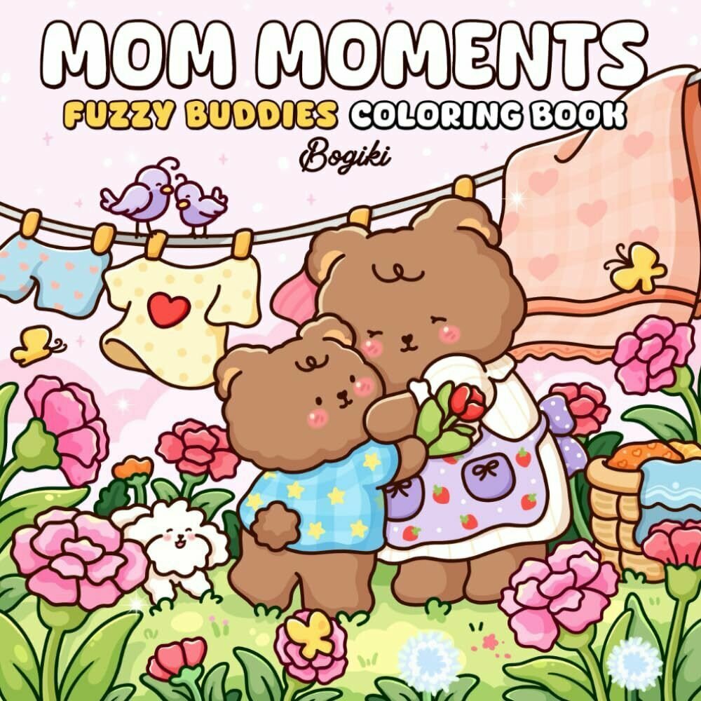 Раскраска антистресс для взрослых и подростков Coco Wyo -MOM MOMENTS 96