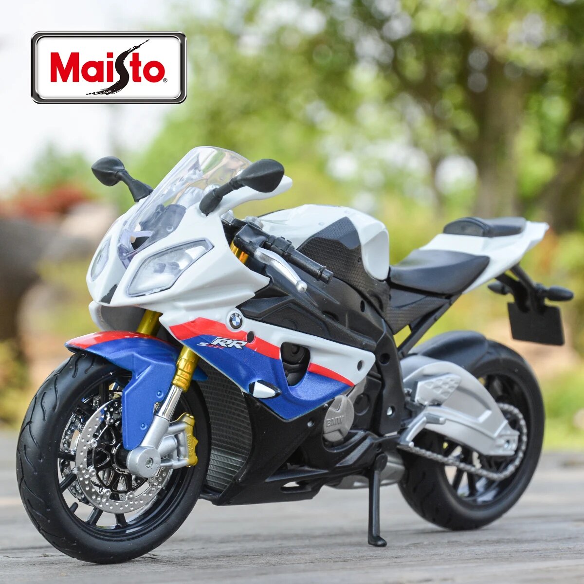 Maisto BMW S 1000 RR 1:12 металлическая модель мотоцикла