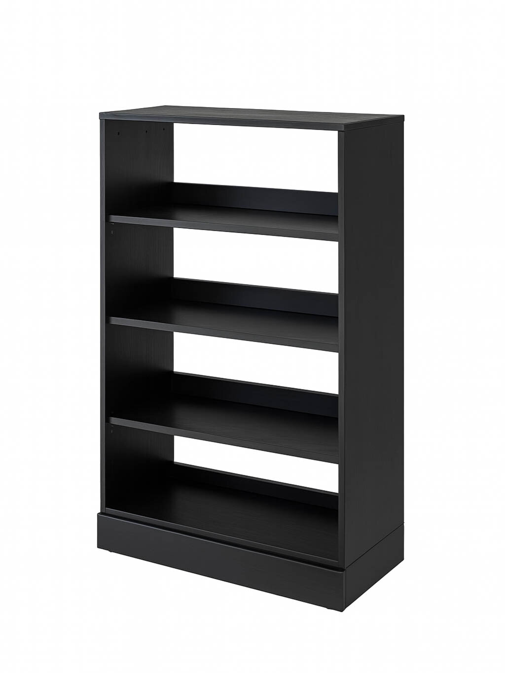 Стеллаж с цоколем Лузалес кодзув / IKEA HAVSTA 81х134х36 черный брашированный