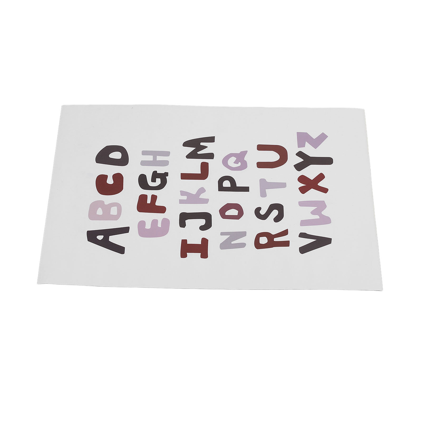 Многофункциональный образовательный плакат для детей с наклейками и водонепроницаемой поверхностью для обучения алфавиту