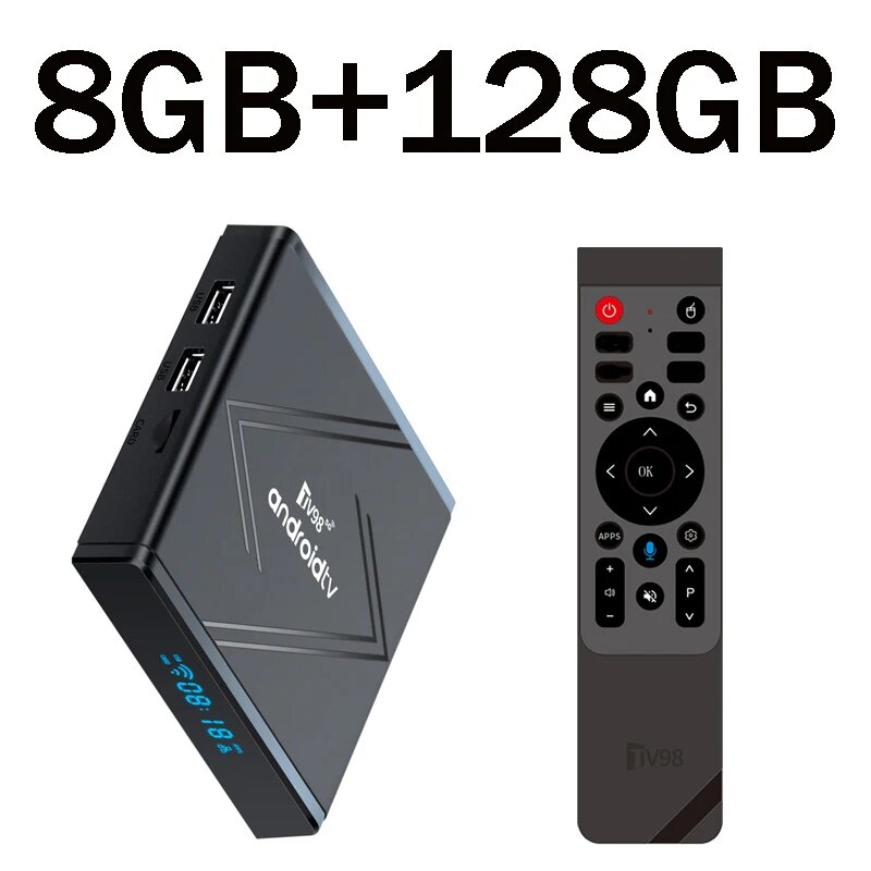 CLIBABIQBOX Android TV Box 8Г 128Г tv98atvproplus128geu