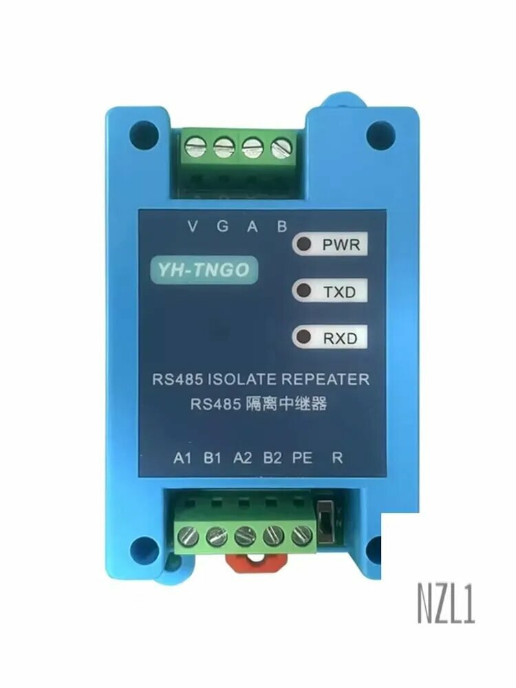 -Концентратор-ретранслятор TNGO 485, 2-портовый усилитель сигнала с изоляцией RS485