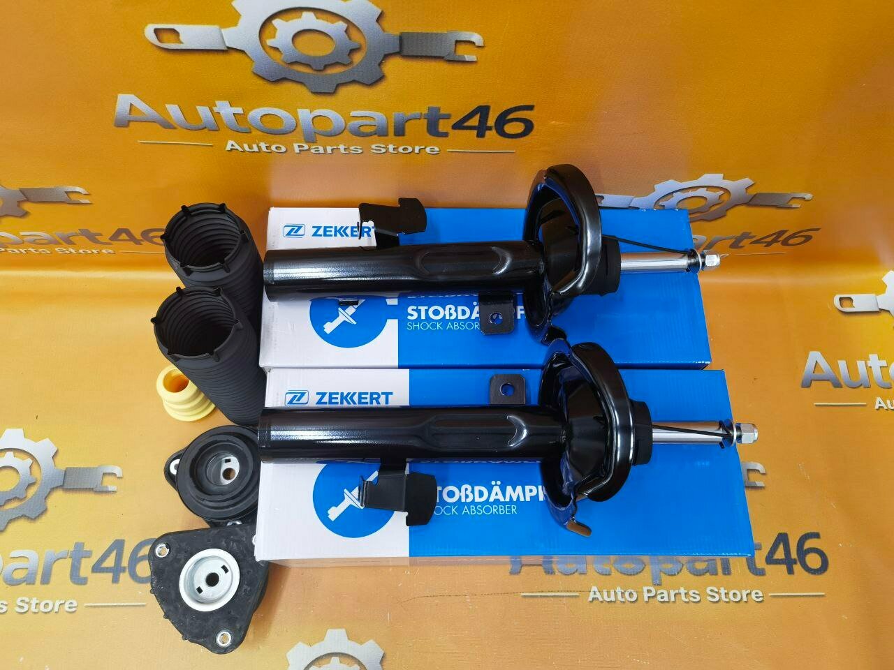 Передние амортизаторы Форд Фокус 2 ford focus 2 комплект подшипниками опорами и пыльниками