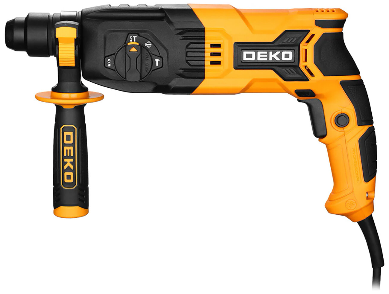 Перфоратор Deko DKH850W черно-желтый