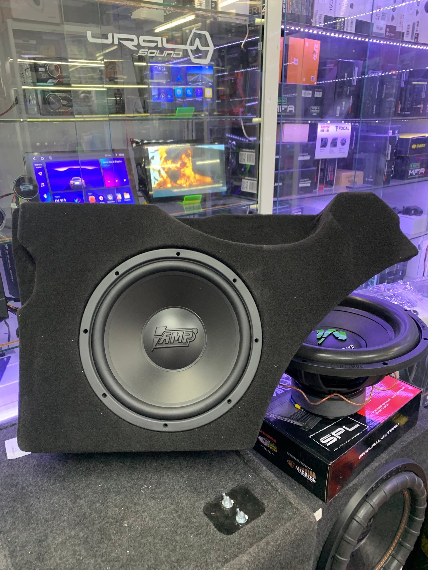 Стелс-короб Volkswagen Polo (2009-2015) в кузове седан