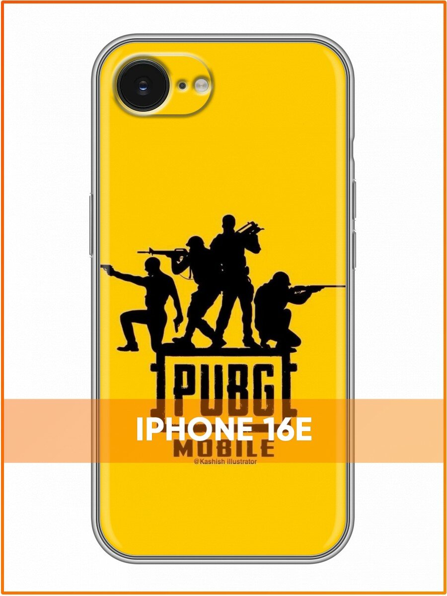 Чехол для Iphone 17e с принтом Для мальчиков PUBG (Айфон 17е)
