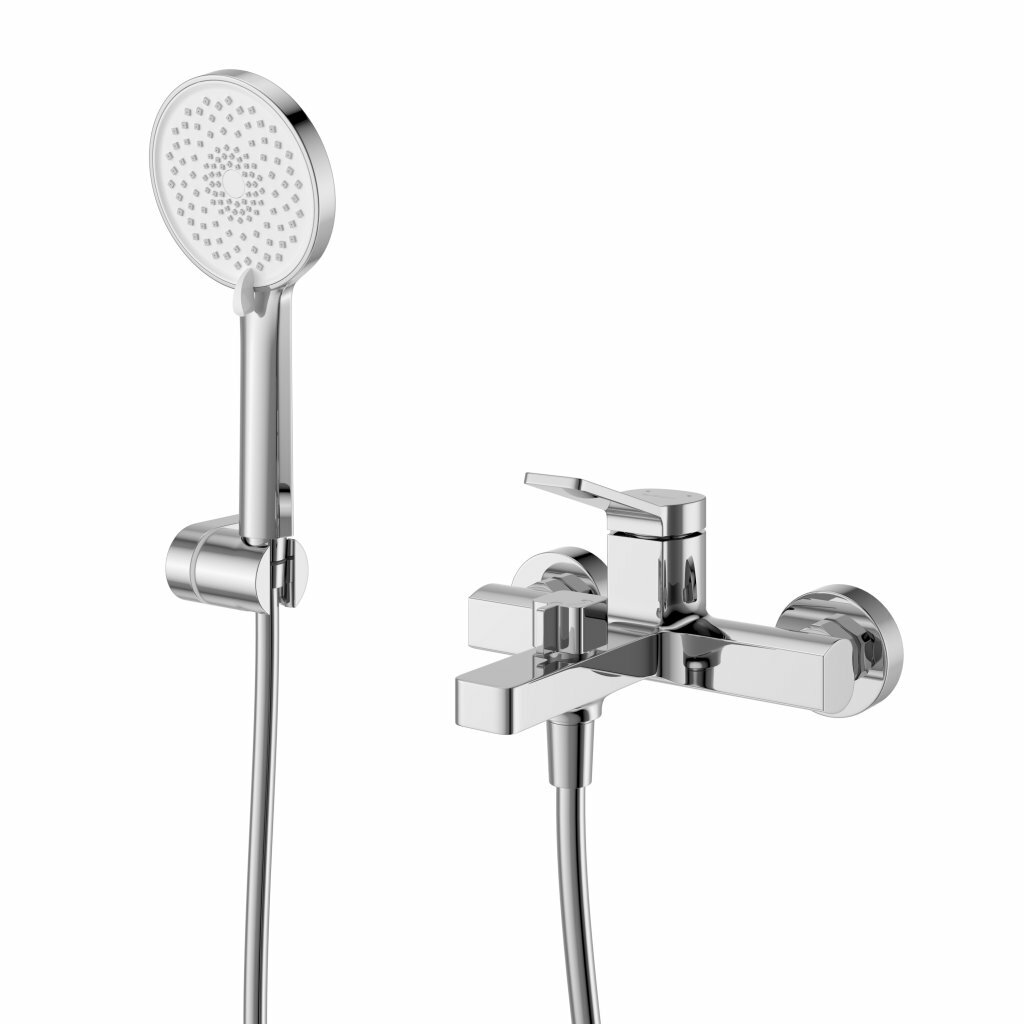 Смеситель для ванны и душа BelBagno ALBANO-VASM-CRM хром