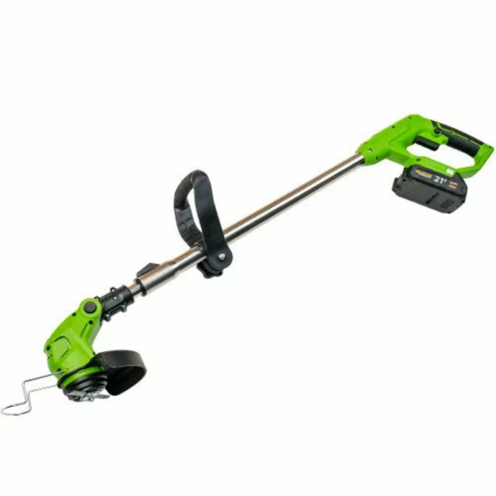 Аккумуляторный триммер ProCraft PTA24 (2 АКБ, ЗУ и насадки), 21 В, 8000 об/мин