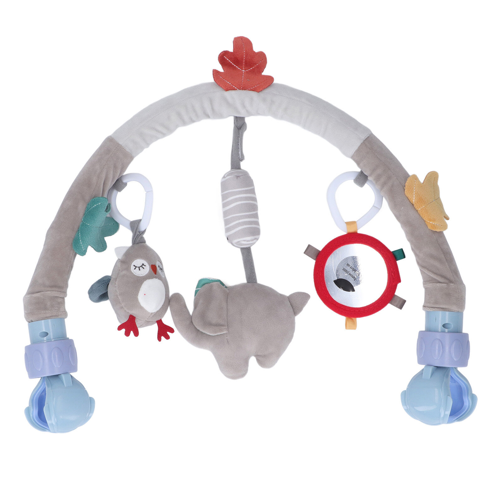 Игрушка-дуга для детской коляски, развивающая сенсорные ощущения и моторику, плюшевый шезлонг-слон на люльку или кроватку