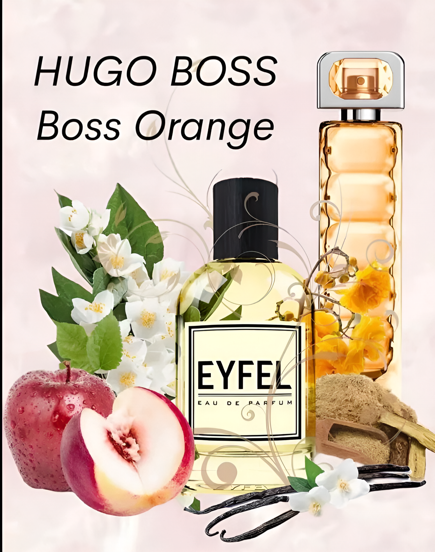 Духи женские EYFEL W70 Orange , цветочные ванильные, парфюм 50 мл