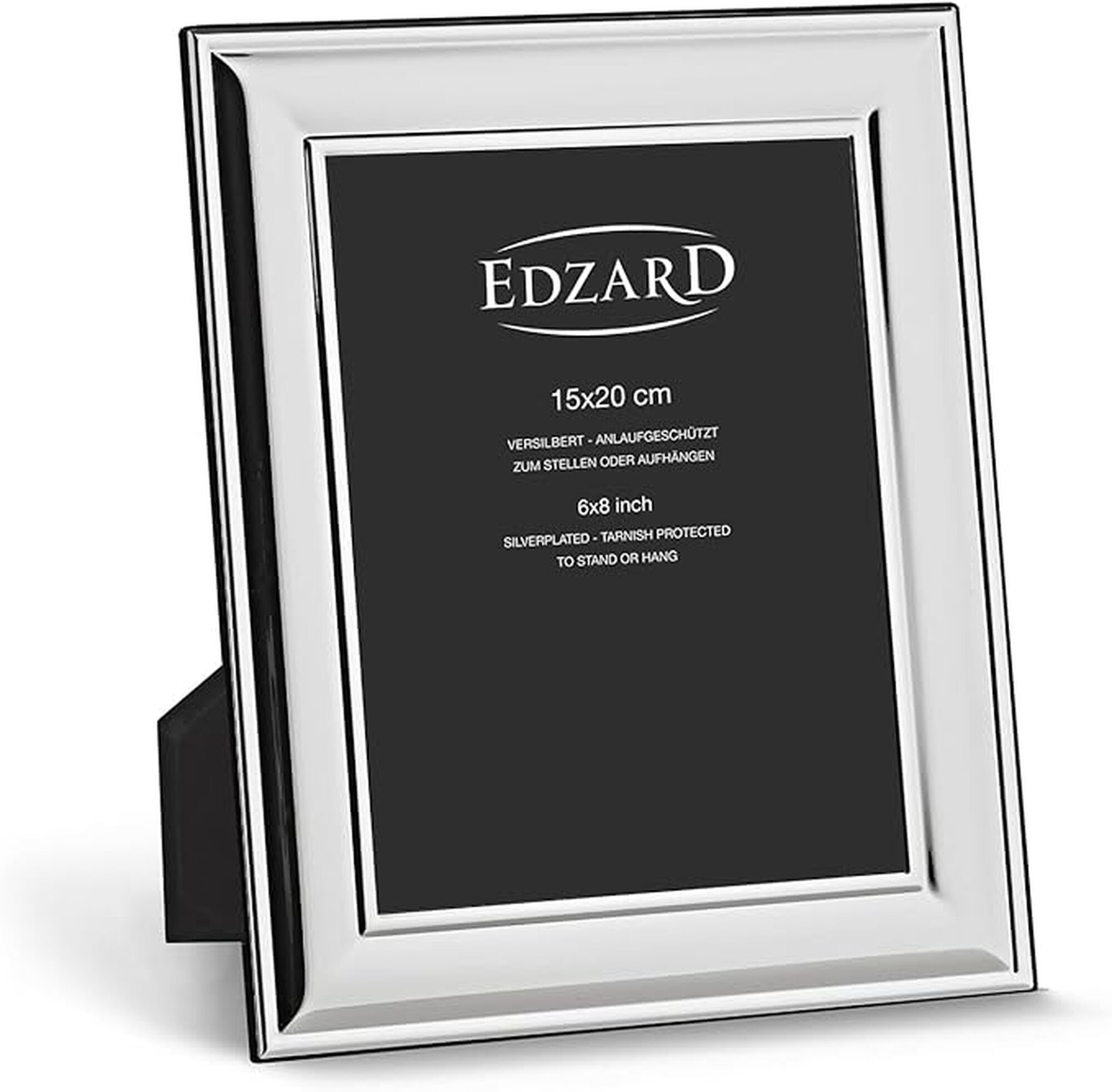 Рамка для фотографий Edzard Sunset, размер 15х20 см, цвет серебристый, 4339_EDZARD
